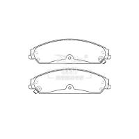 China Chrysler 300C, Ceramic Brake Pad, D1058, 5142559AA, F factory