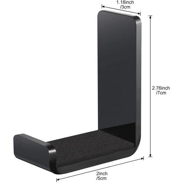 Quality Headphone Stand Acrylic Headset Holder Support Earphone Display Gaming Bracket for sale