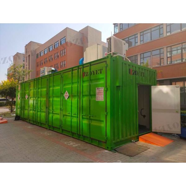 Quality Lightweight Waterproof Anti-corrosion Outdoor Gas Cylinder Storage Container for Construction for sale