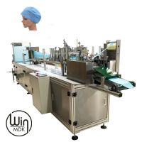 Quality 200pcs/Min Doctor Cap Making Machine , 8.5kw Clip Cap Making Machine for sale