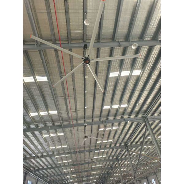 Quality Ultra-high Efficient PMSM Technology Big Wind Big Torque Industrial Ceiling Fans for sale