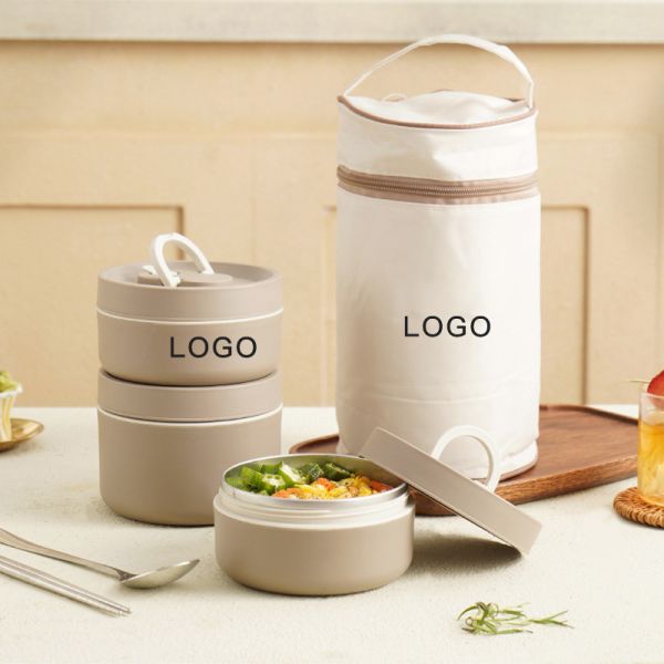 Quality Custom Eco Friendly Plastic Stainless Steel Insulated Lunch Box for Children's Storage for sale