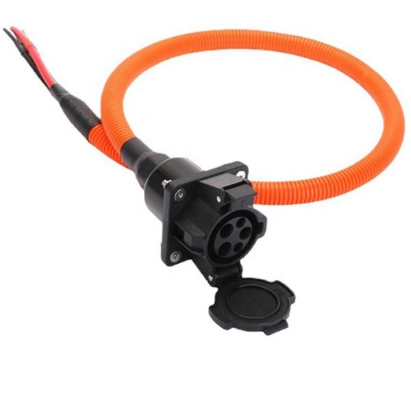 Quality Universal Type 2 EV Female Socket to Socket Adapter for Electric Vehicle Power for sale