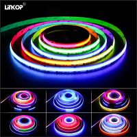 Quality RGB COB LED Light Strip Addressable 12V 720 Light/Meter 2811IC Color Flexible for sale