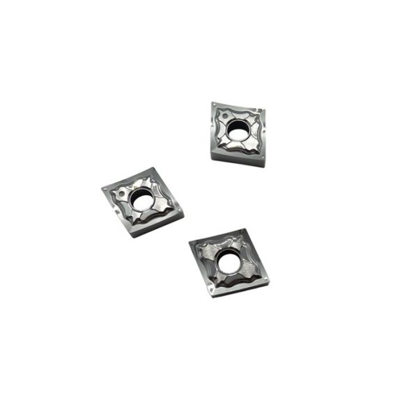 Quality Silver CNMG Carbide Inserts , CNMG120404-TK CNMG Insert For Aluminum for sale