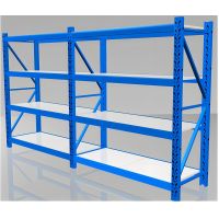 Quality Adjustable 4 Layers Metal Steel Storage Rack Medium Racking System for sale
