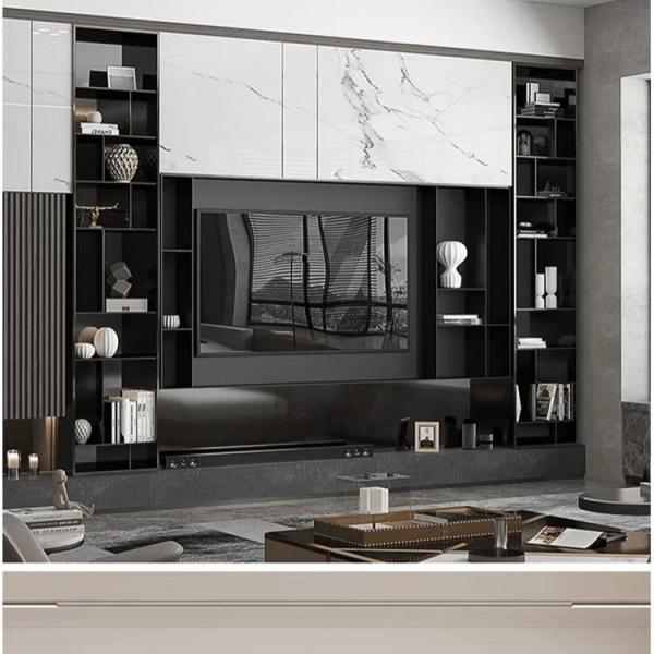 Quality Luxury Stainless Steel Wall TV Cabinet Hotel Hanging for sale