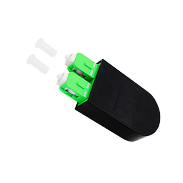 Quality SC APC MPO MTP Loopback PVC OFNR Single Mode Duplex Fiber Loop Back for sale