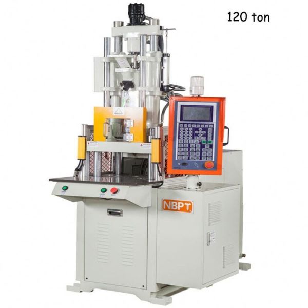 Quality 2 Rigs 120T VERTICAL Fully Automatic Sliding Fishing Soft Plastic Lure Injection Machines PT0105-26 for sale