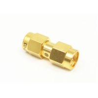 Quality 50Ω Brass Gold Plated SMA RF Adapter Beryllium Bronze Contacts for sale