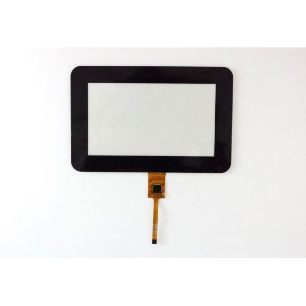 Quality IIC Polcd Lcd Touch Panel Custom 4.3 Inch Square High Sensitivity G+G Ctp for sale