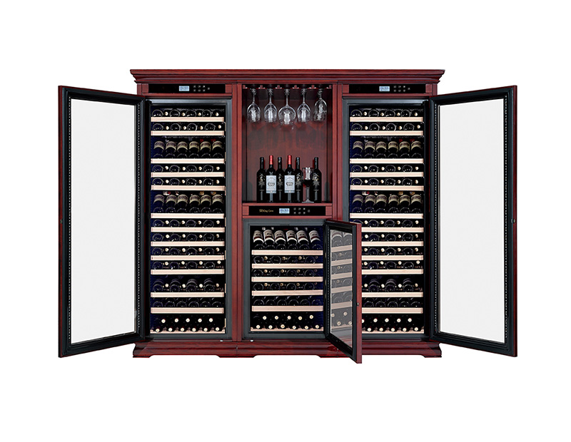 wood wine cooler refrigerator (3)