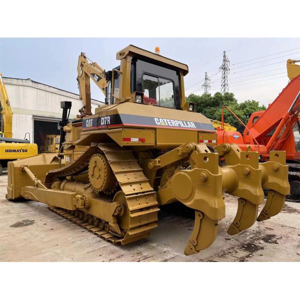 Quality Original 25 Ton Used Caterpillar Bulldozer D7R CE ISO for sale