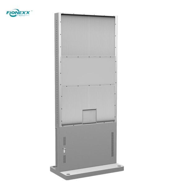 Quality Streamlined Enclosure Outdoor Digital Totem 86inch Wide Viewing Angle for sale