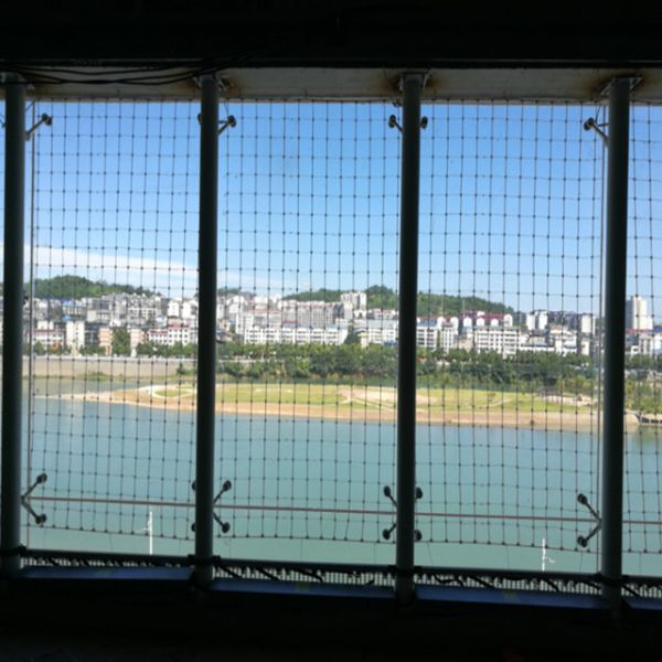 Quality Waterproof DC5V Led Grid Display For Glass Window Building for sale