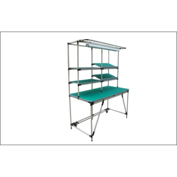Quality 1mm Thickness Coated Flow Pipe Workbench , Steel Plastic Composite Pipe Workstation for sale