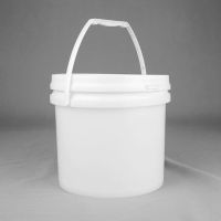 Quality Wall Painting 3.5L One Gallon Round Plastic Bucket With Handles for sale