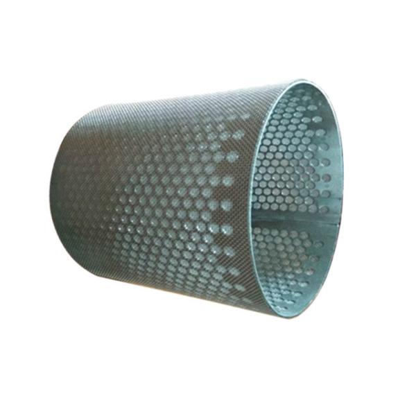 Quality Tube / Cylindrical Sintered Filter Element With Perforated Sheet for sale