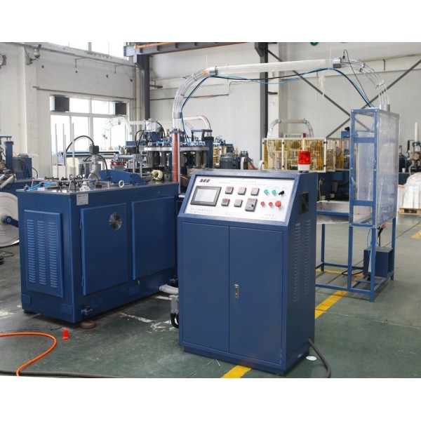 Quality 20kw Rated Power Automatic Paper Cup Machine For Drinking Cups for sale