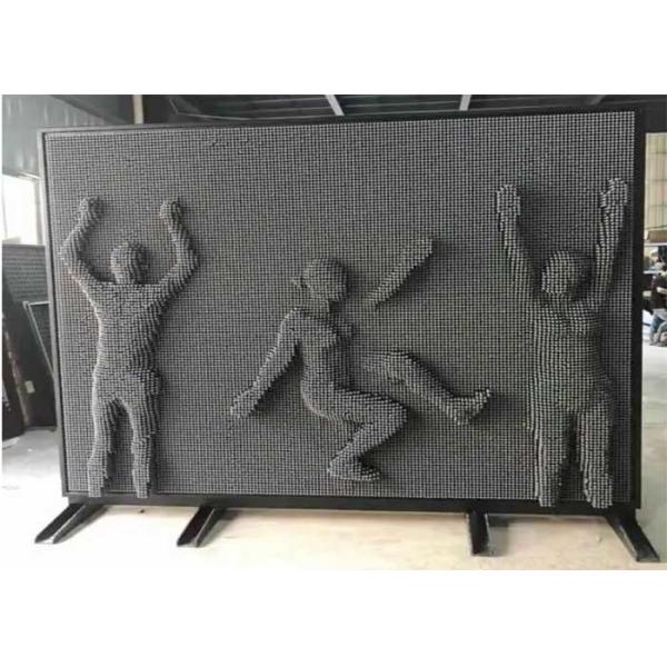 Quality 3d Trick Art Pin Wall Giant Screen For Playground Amusement Playing for sale