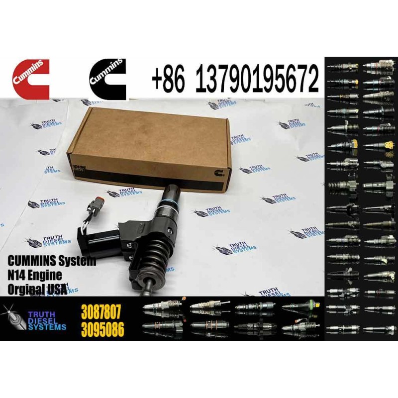 Quality CUMMINS N14 Injector 3087807 3411765 3411766 3411767 3411760 3411761 3411763 Diesel for sale