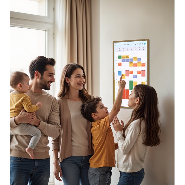 Quality Goodnotes Compatible Android 14 Free Software Wall Mounted Digital Calendar for sale