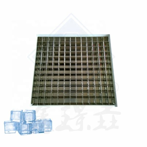 Quality Silver Ice Cube Maker Machine Accessories for Refrigerator Evaporator 22x22x22mm for sale
