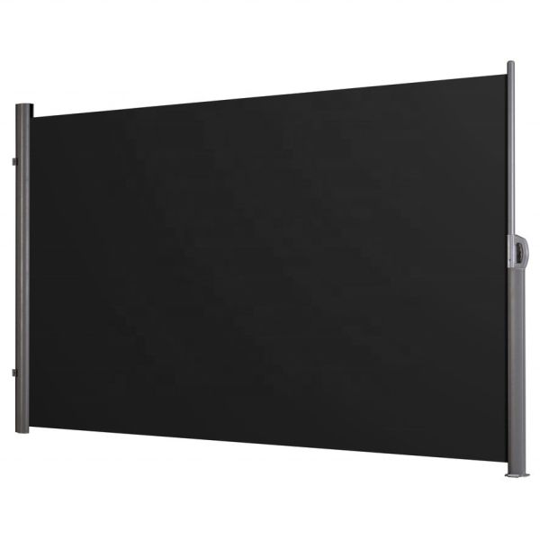Quality Polyester Sail Material Outdoor Side Shade Privacy Fence with Retractable Side for sale