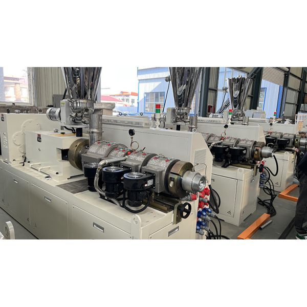 Quality 110kw 50-200mm Plastic Extrusion Panel Wall Ceiling Production Line PVC Panel for sale