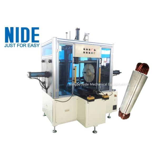 Quality Horizontal Type Coil Forming Machine 380v 50 / 60hz Stator Diameter 0 - 350mm for sale