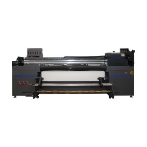 Quality Industrial Digital Large Format Printer HB1806 (6 Heads) 4 Colors 1.8m Hybrid UV for sale