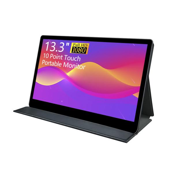 Quality 13.3 Inch IPS Screen LCD 178 Degree Second Portable Monitor For Laptop for sale
