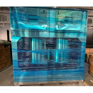 Quality 500 CFM Aluminum Blade Jet Tray Cyclone Hybrid Spray Tower 500,000 M3/H for sale
