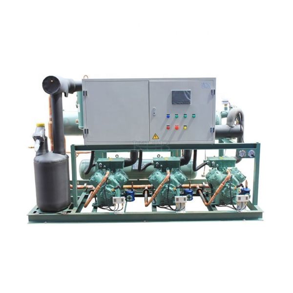Quality 5HP Water Cooled Condensing Unit 380V with Shell and Tube Condenser for sale
