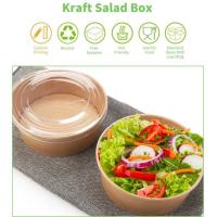 Quality Tableware Sample 7 Days Customized Eco Friendly Takeout Snack or Salad Paper for sale