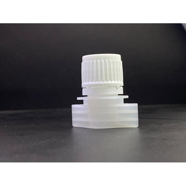 Quality 13mm Plastic Spout Caps Use On Detergent Pouch Packaging for sale
