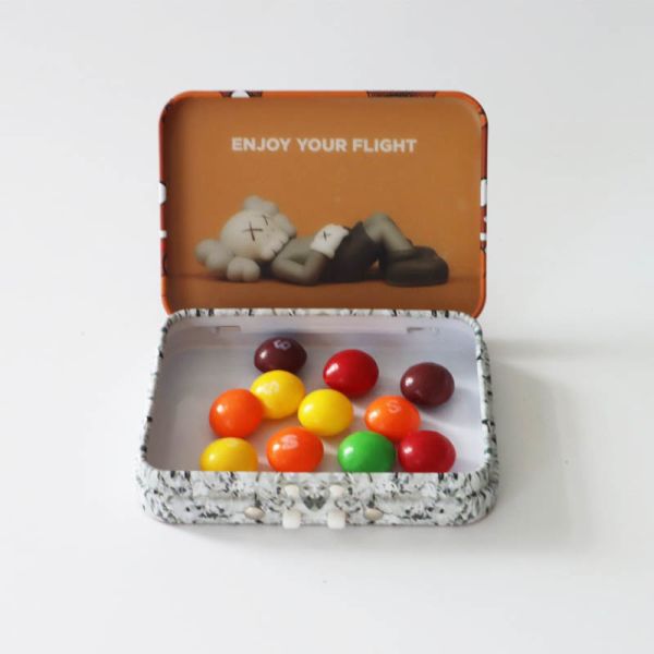 Quality Airtight Cigarette Metal Tin Childproof Tin Box for Mint Candy Cones Usage for sale