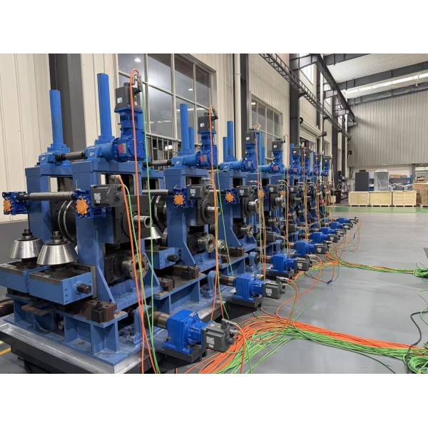 Quality EMT Pipe Roll Forming Machine and Steel Rectangular Pipe Mills for Electrical for sale