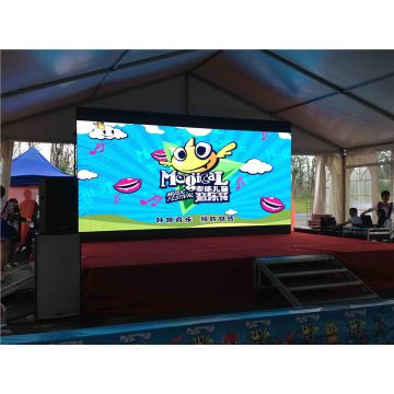 Quality P8mm Stage LED Display 6000cd/sqm High Definition Led Display For TV Showing 1/8 for sale