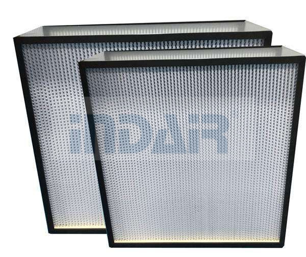 Quality 99.995% 0.3μm High Efficiency HEPA Filter Ultra - Fine Glass Fiber As Filter Media for sale