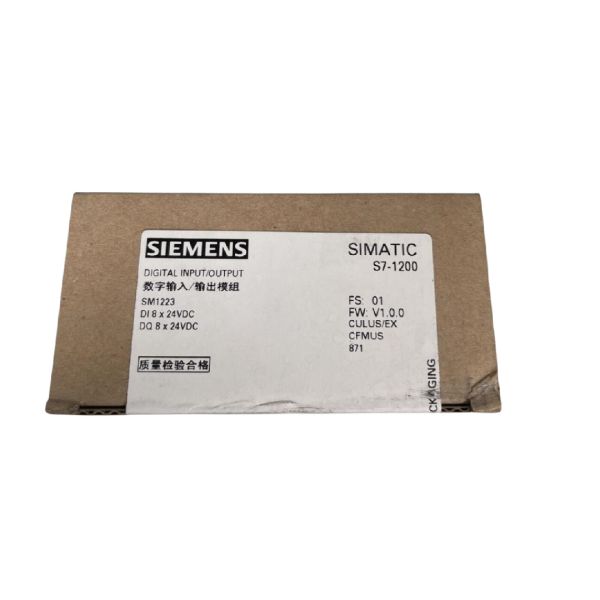 Quality SIEMENS SIMATIC PLC S7-1200 6ES7 223-1BH30-0XB0 SM1223 8 x 24 VDC Input / 8 x 24 VDC Output Signal modules for sale