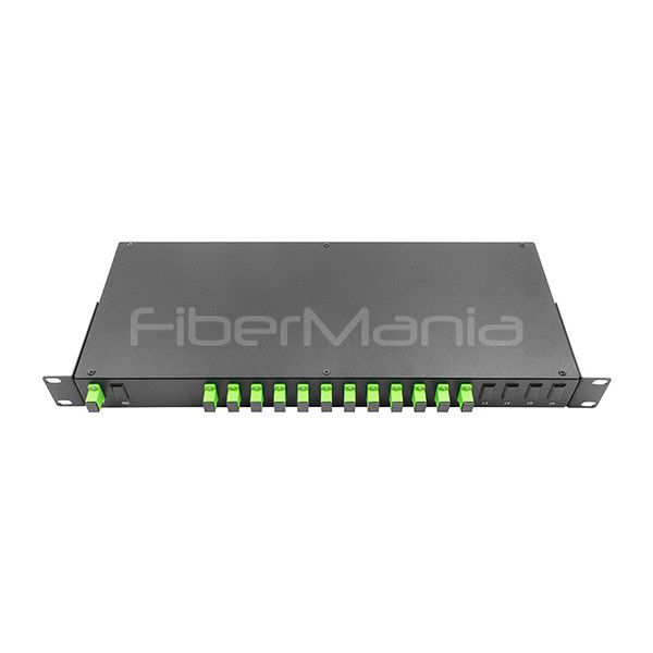 Quality 1x12 PLC Splitter With SC APC Connectors And Adapters Loaded for sale