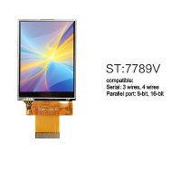 Quality Horizontal 2.8 Inch IPS TFT LCD Display 600 Nits White LED 40 PIN FPC for sale