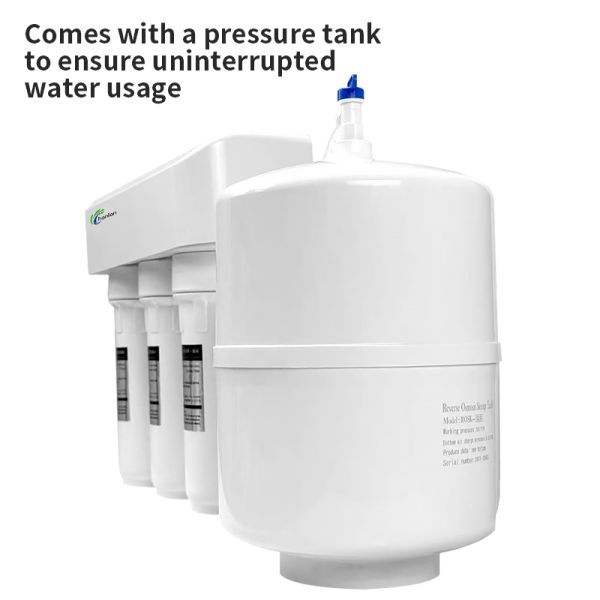 Quality 5 Stage Reverse Osmosis Water Purifier Countertop Tap Drinking Water Filter System for sale