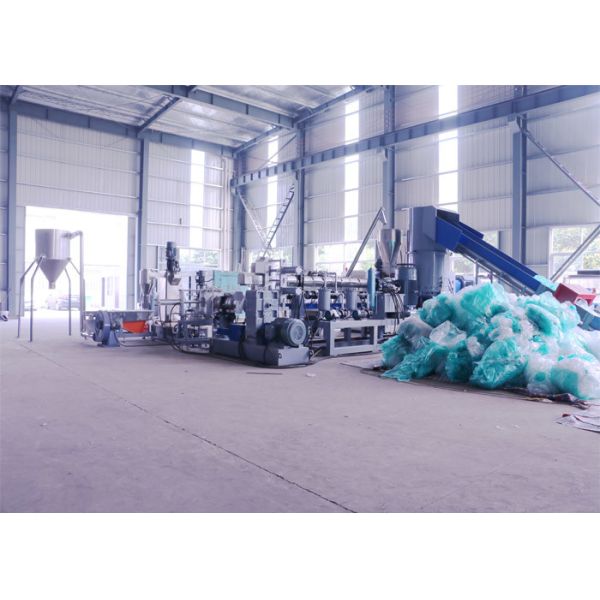 Quality PP Woven Bag Recycling extrusion pelletizing machine 100kg/H for sale