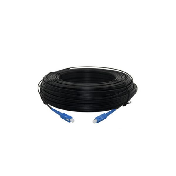 Quality FTTH Drop Cable Patch Cord Fiber Optic Cable Cable With Connector SC/APC SC/UPC for sale