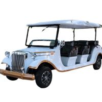 Quality 10 Seater Golf Cart DOT Vehicle GCC Scooter Electr with 5100*1540*2000 for sale