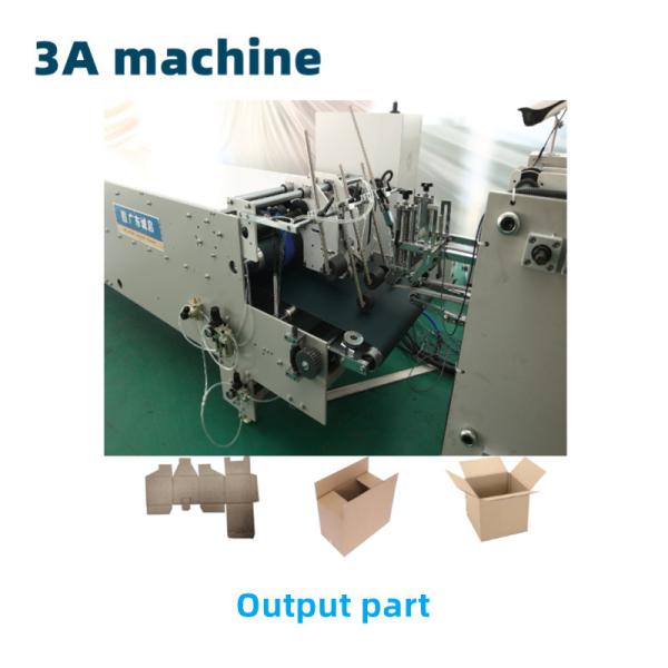 Quality Easy to Operate CQT-1300 Automatic Folder Gluing Machine for Flat Box Carton Box for sale