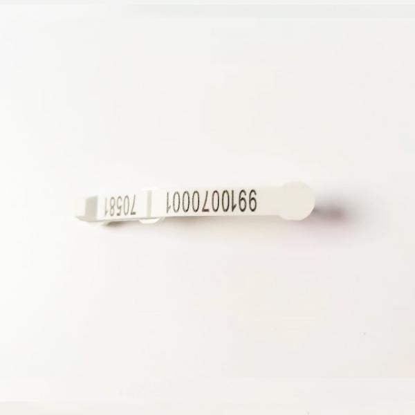 Quality ICAR Certified Sheep Ear Tags For HDX Reading Distance IEC 68-2-27 Anti for sale