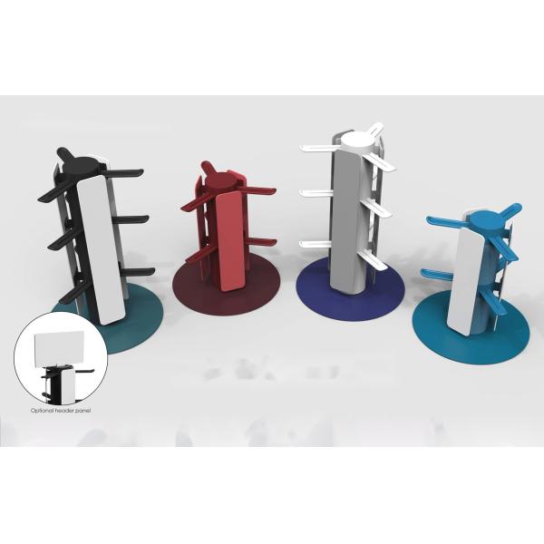 Quality Metal Spinner Retail Store Displays Detachable Multiscene 50x30.5cm for sale